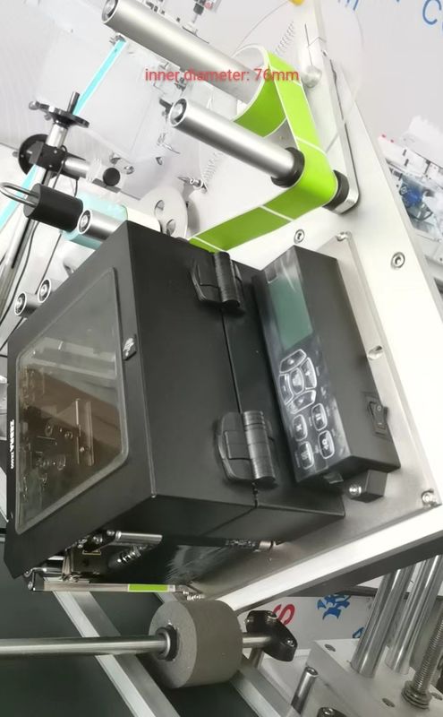 YIMU PLC HMI Automatic Sticker Printer Label Applicator For Food Online