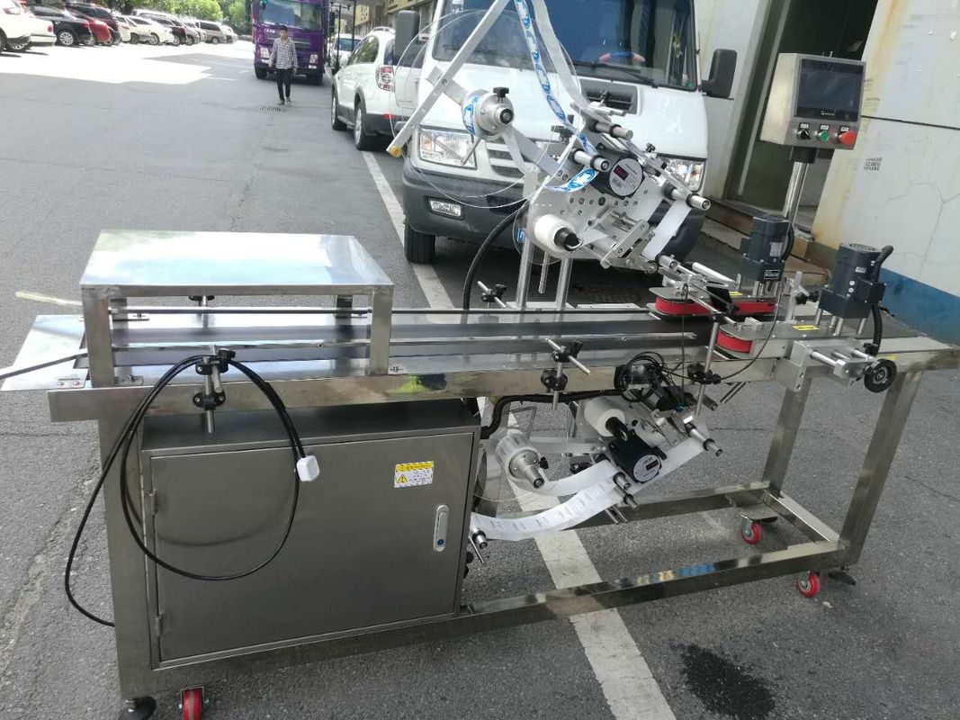 415V LCD Touchscreen Top And Bottom Labeler Automatic Plastic Bag ...