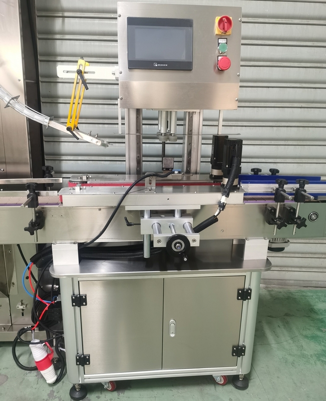 Pneumatic Screw Automatic Capping Machine Feeding Servo