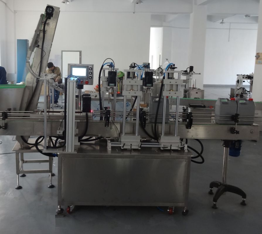 Linear Ropp Cap Sealing Machine Bottle Filling Capping And Labeling Machine