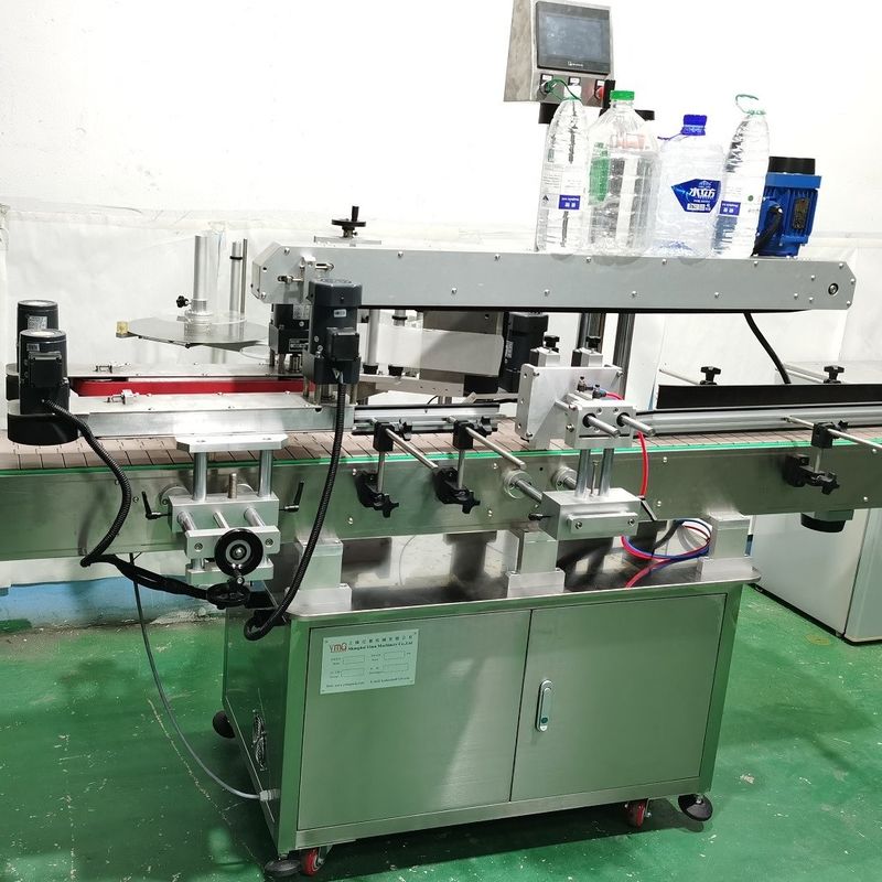 YIMU Double Side conveyor Flat Bag Labeling Machine Jar Labeller for ...