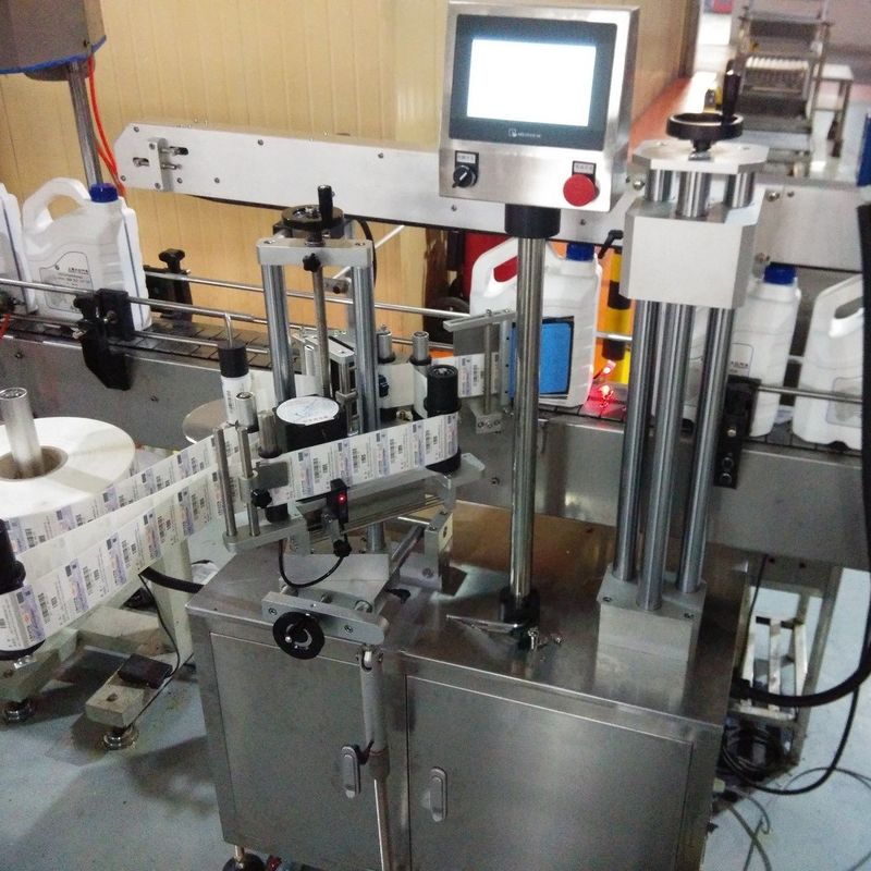 YIMU Double Side conveyor Flat Bag Labeling Machine Jar Labeller for ...
