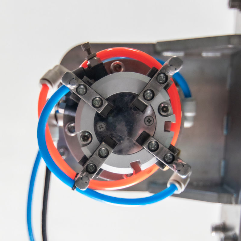 Plastic HDPE Milk Bottle Screw Capper Pneumatic Pressure Lock Screwing ...