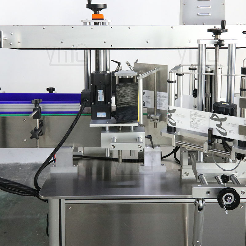 Automatic Square Canister Jar Single Side Label Applicator Round And ...