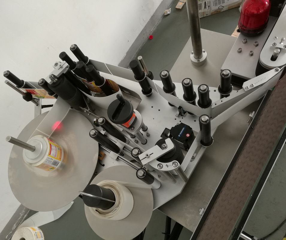 SS304 Beer Glass Bottle Labeling Equipment Tabletop Round Bottle ...