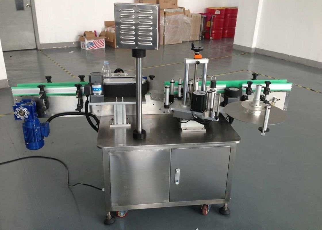 Automatic Wrap Around Plastic Bottle Labeling Machine Tabletop Labeler 60Hz