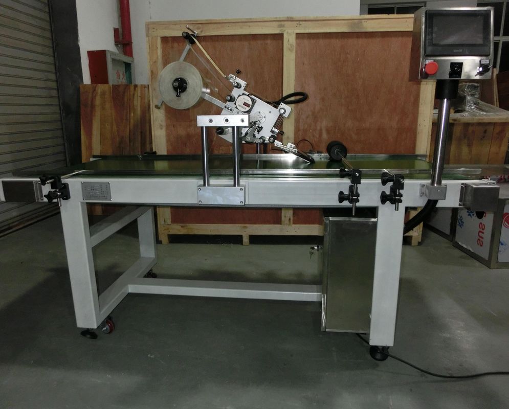 Automatic Food Can Label Applicator Labeling Machine For Biscuit Box 240V