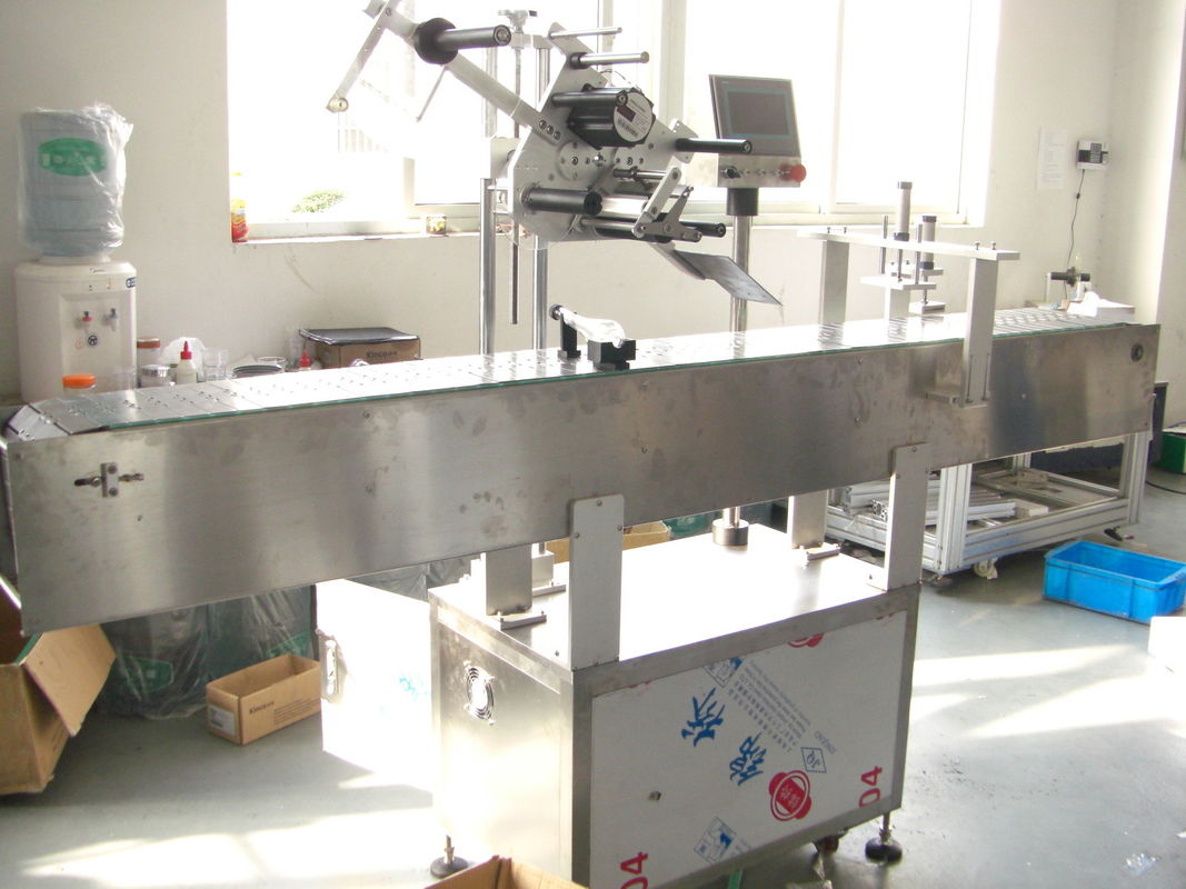 tamper evident Top And Bottom Labeler Applicator Machine For electronic ...
