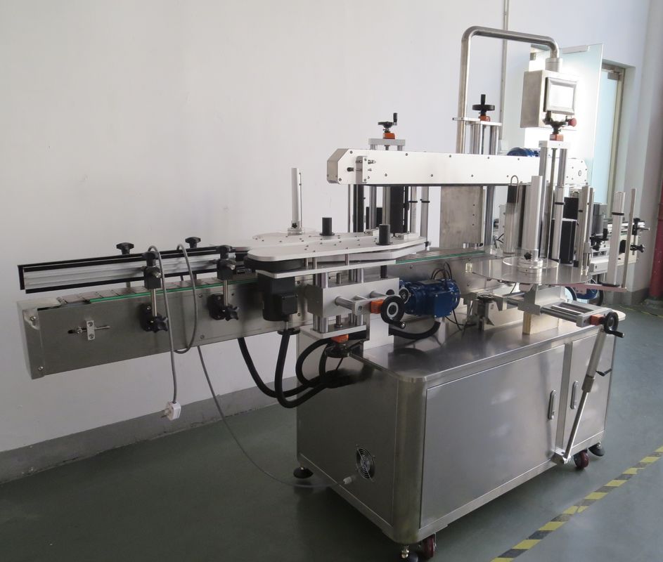 OEM 6D Two Sides Front Back Labeler Tin Can Labeling Machine