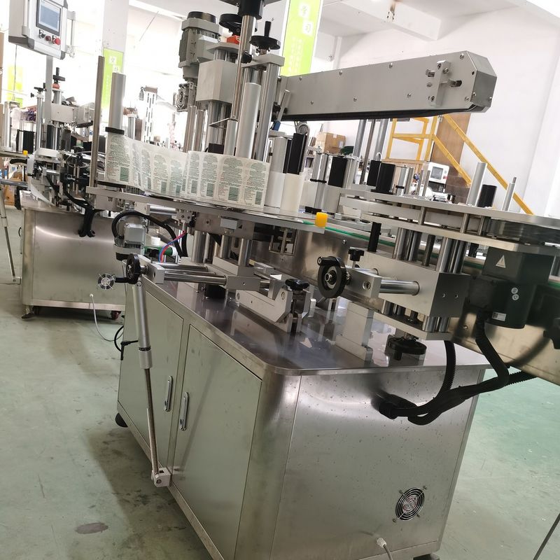 Automatic One Side Tapered Label Applicator Labeler For Sauce Nut Jar ...