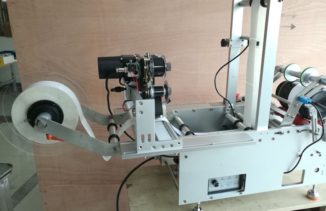 400W Plastic Round Bottle Semi Automatic Label Applicator Labeler 50KG