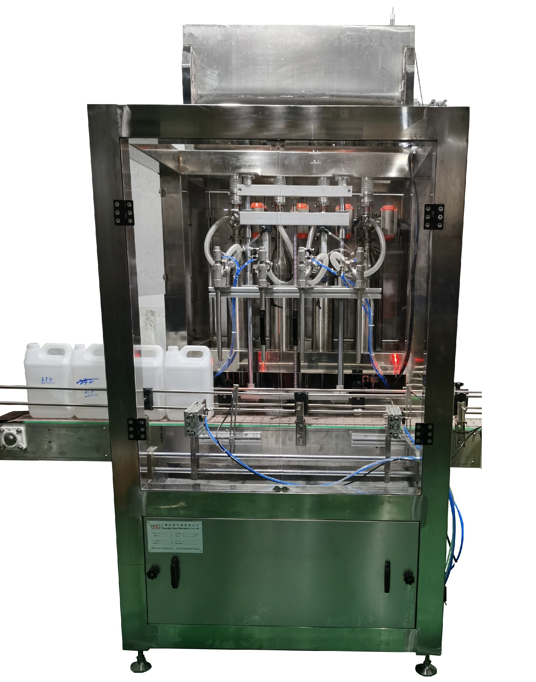 Fully Automatic Bleach Capping Liquid Filling Machine For Coffee Syrup ...