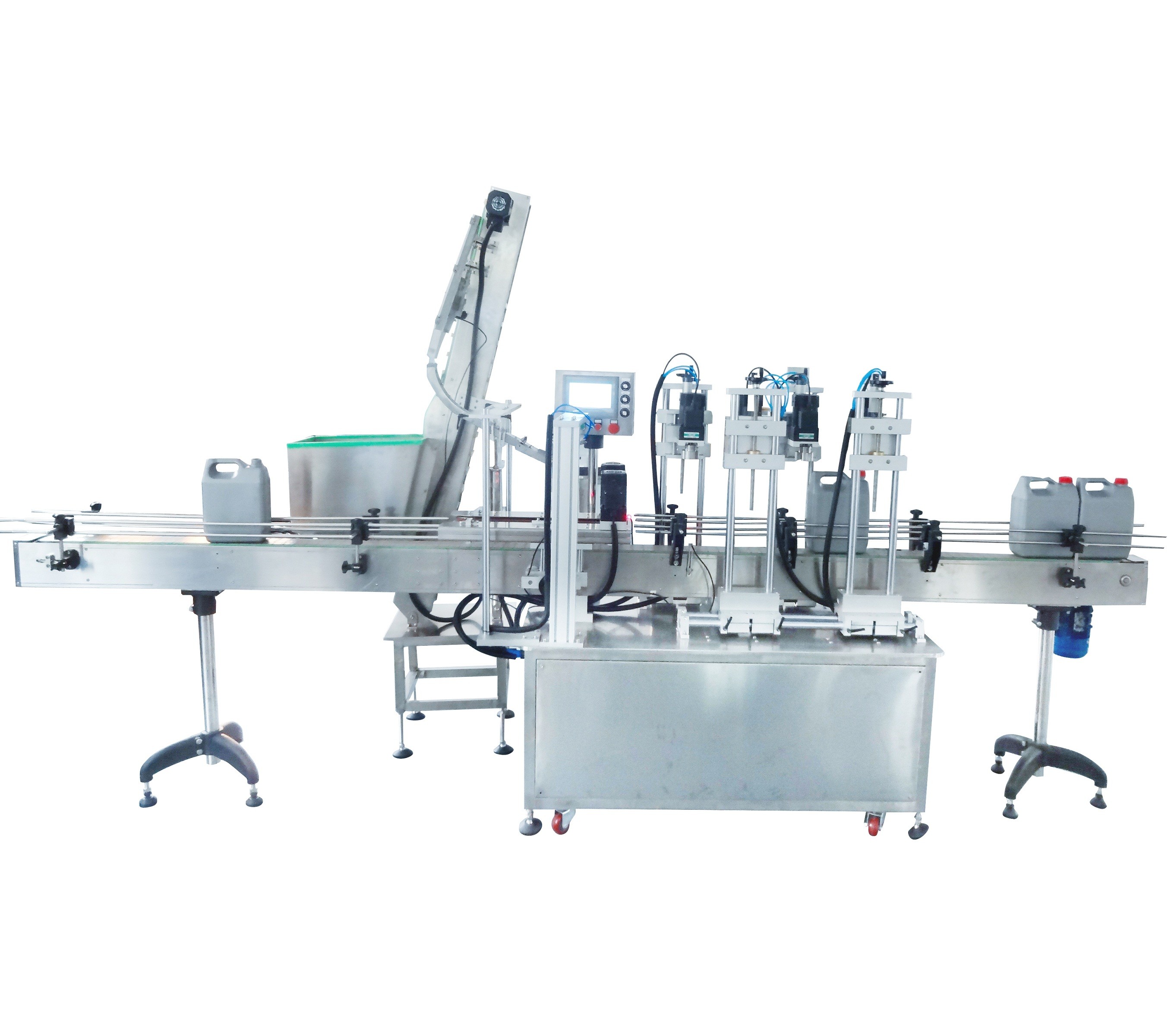 Linear Ropp Cap Sealing Machine Bottle Filling Capping And Labeling Machine