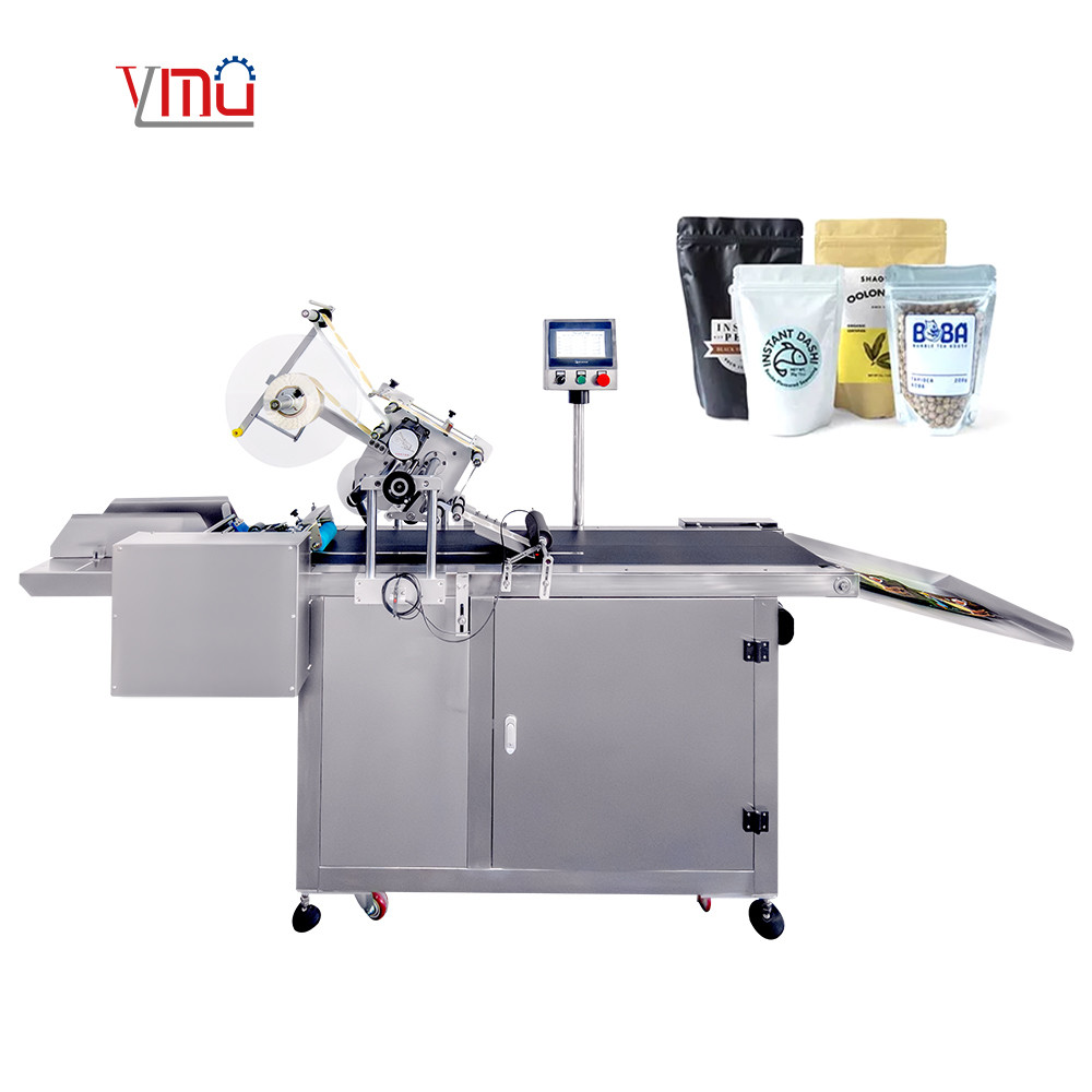 YM210D Automatic Labeler Machine Pouch Paging Function For Small Bag ...