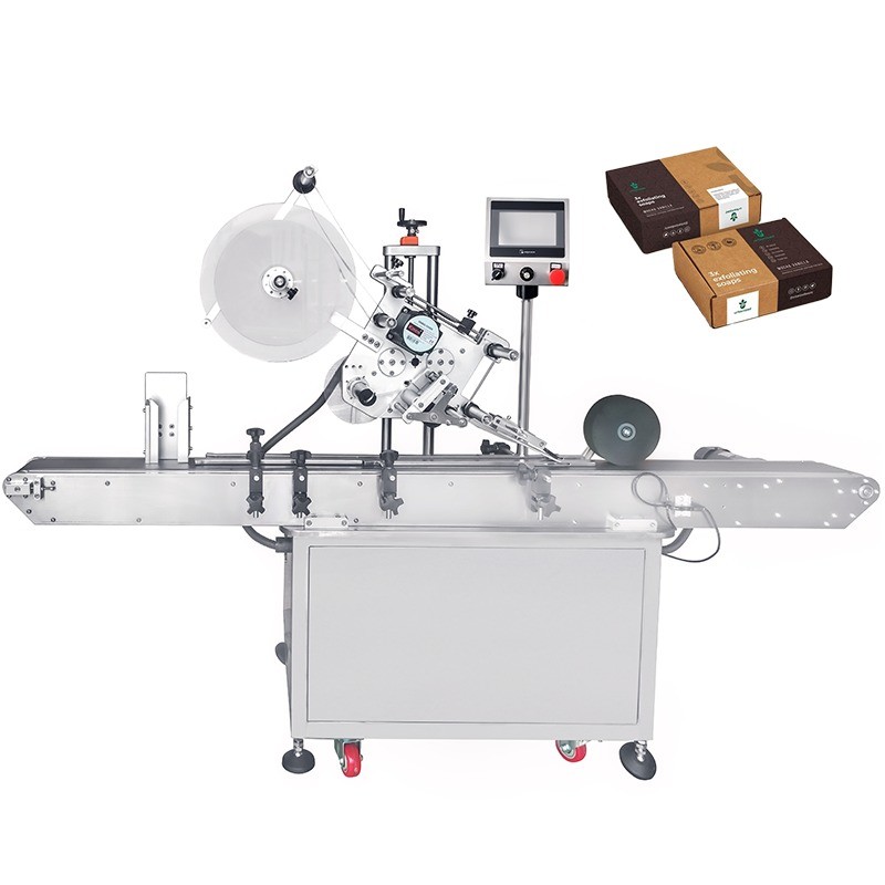 YM210 Full Automatic Bag Pouch Flat Top Surface Labeling Mchine For Box ...