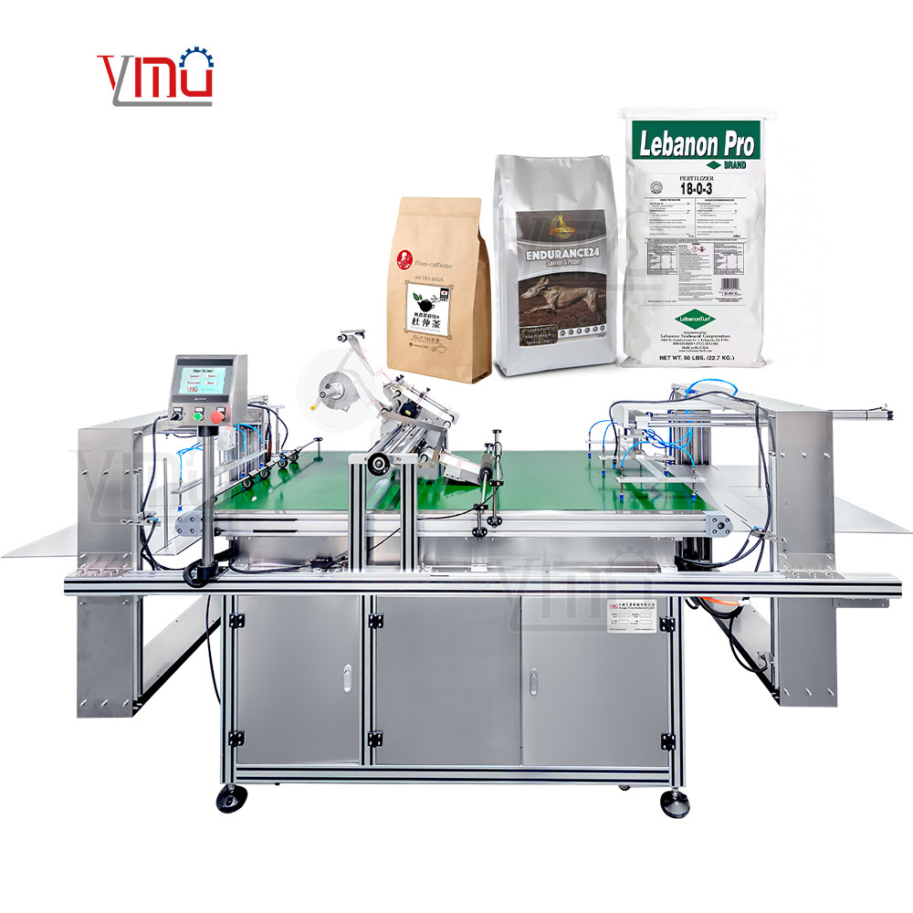 YIMU YM210D Automatic Labeling Machine For Bag Card And Paper Ect. Flat ...