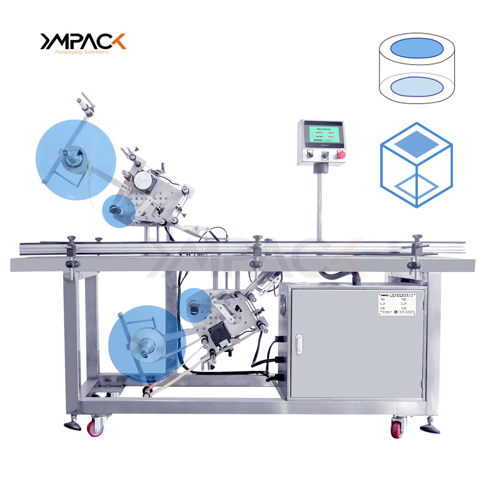 YM220 Top And Bottom Double Side Flat Surface Labeling Machine for ...