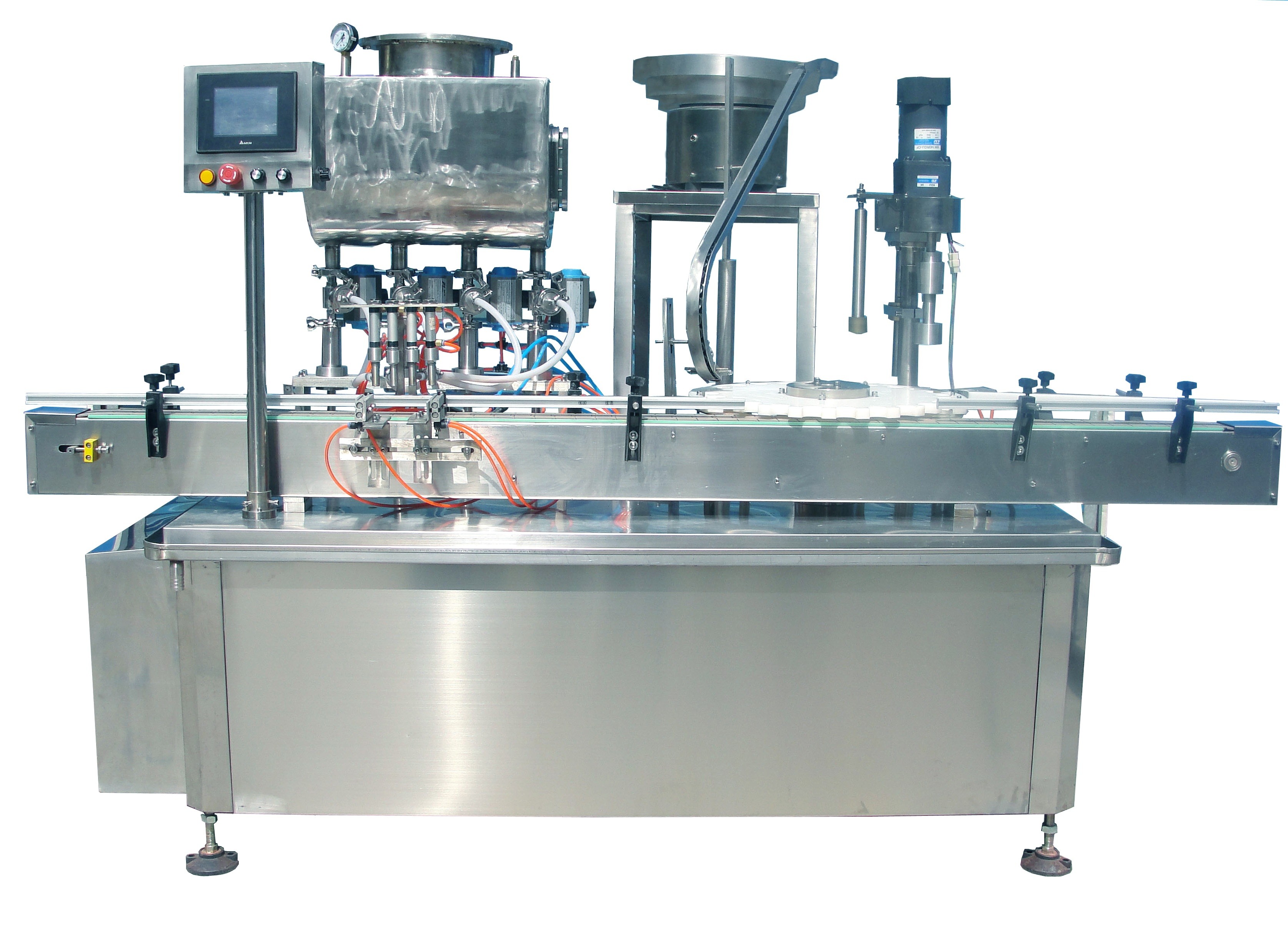 ODM Essential Oil Dispenser Pump Filling Capping Machine For 100-1000ml ...