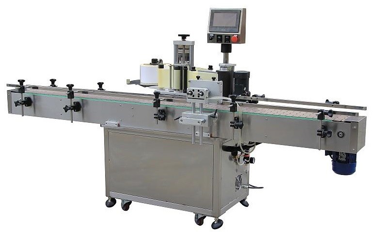 Tabletop Automatic Round Bottle Labeling Machine For Shampoo Bottle 720W