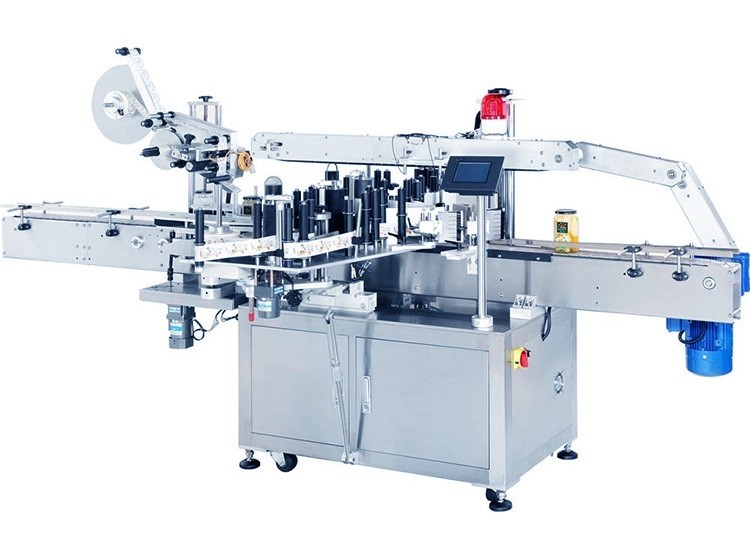 1500W Three Heads Plastic Bottle Label Pasting Machine Automatic ...