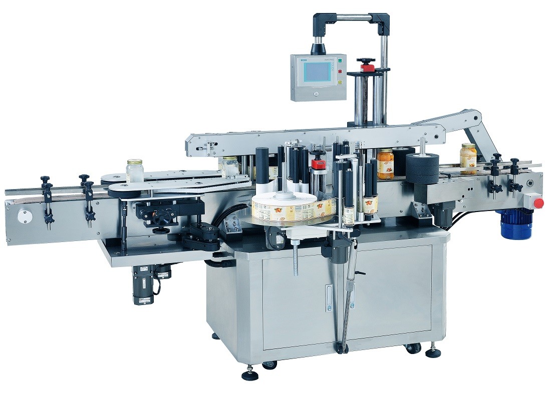 600KG Juice Honey Bottle Cap Labeling Machine For Dropper Bottle 220V