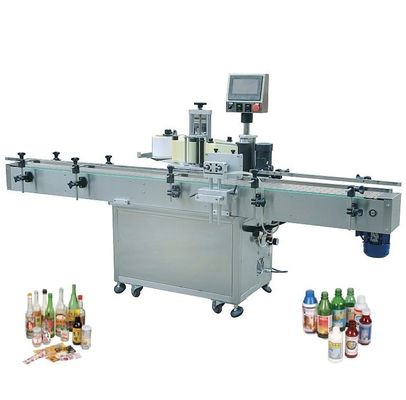 Customized Touchscreen Online Flat Label Applicator Machine PLC Control ...