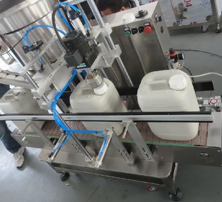 Plastic Bottle Bucket Twist Off Closing Lock Automatic Cap Feeding And ...