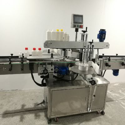 Bottles Front Back Labeler Wine Vodka Automatic Bottle Neck Labelling ...