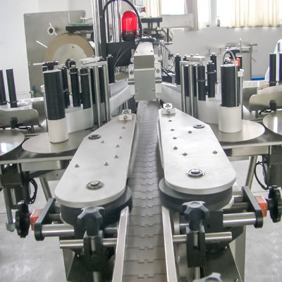 Double Sided Automatic Front Back Sides Flat Labeling Machine For ...