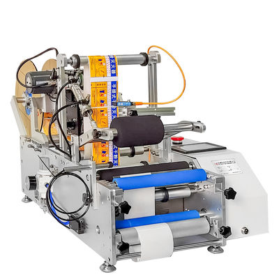 YM130 Manual Round Bottle Labeling Machine Semi-auto Label Applicator ...