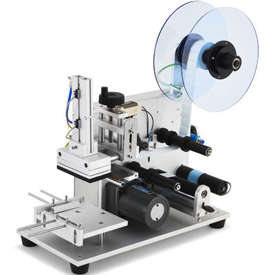 2024 Automatic Flat Label Applicator Machine For Top Bottom Labeling On ...
