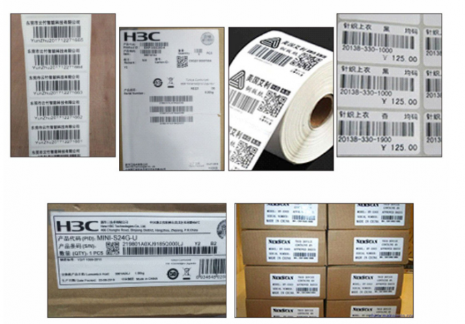 YIMU PLC HMI Automatic Sticker Printer Label Applicator For Food Online