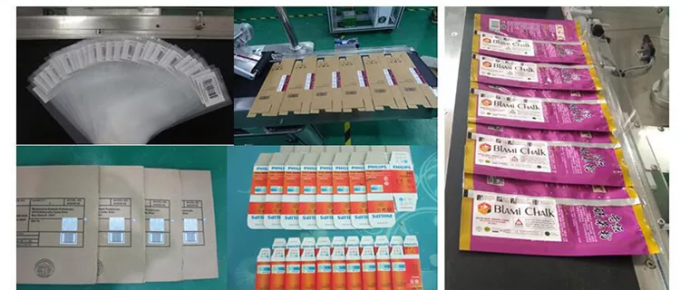 HMI LCD 1PH Envelope Bag Labeling Machine 25KG