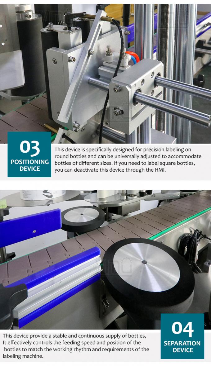 Automatic Square Canister Jar Single Side Label Applicator Round And ...