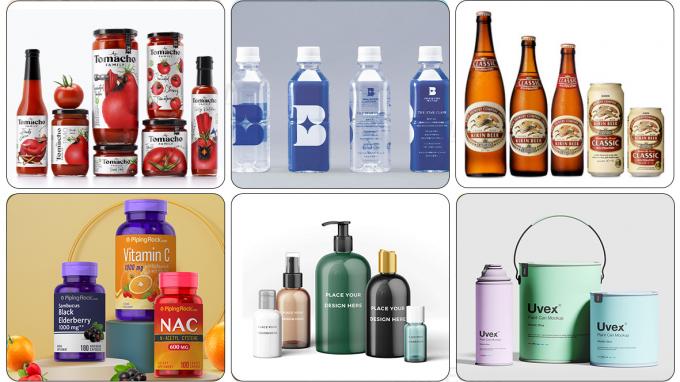 Yimu YM510 Automatic Round Bottle Label Applicator Machine