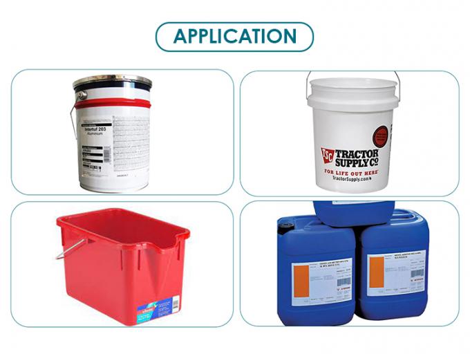 YIMU YM610 Automatic Big Round Container Label Applicator Bucket ...