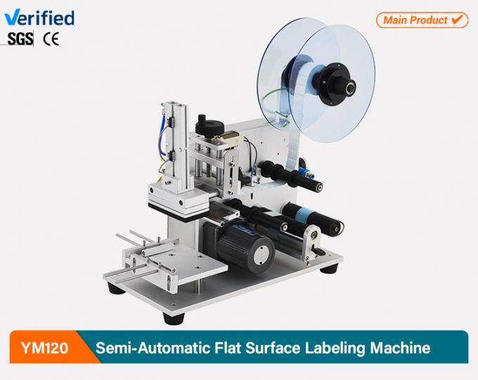 2024 Automatic Flat Label Applicator Machine For Top Bottom Labeling On ...