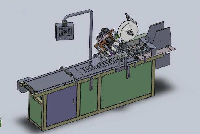 Automatic LDPE Paper Bag Labeling Machine Carton Labeler ODM