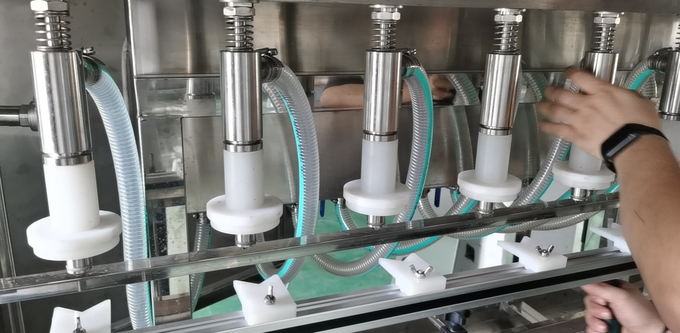 Monoblock 1L Automatic Vinegar Vacuum Liquid Filling Equipment Bottle Filler Capper