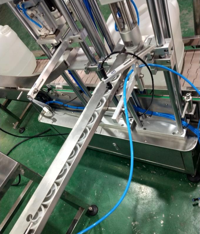 ODM Automatic Capping Machine For 25L Syrup Sugar Barrel Rinsing Filling